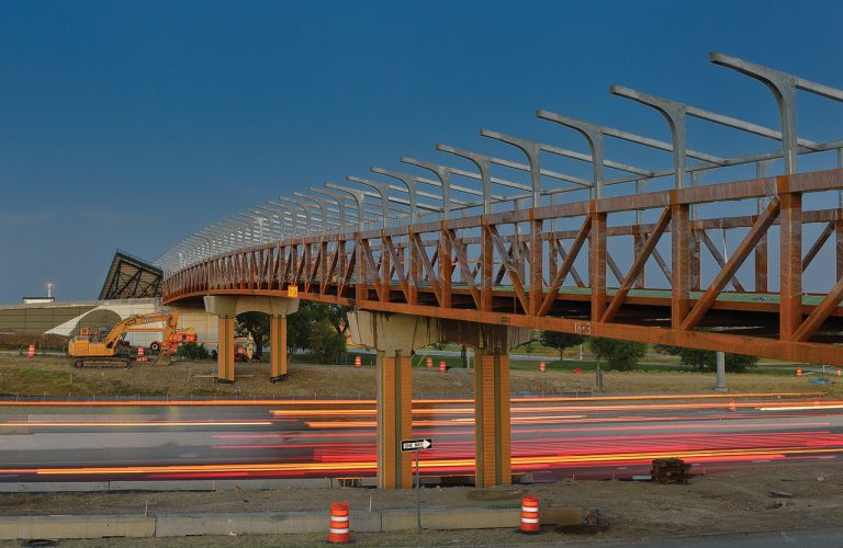 I-35 Pedestrian Walkway at University of North Texas - Geotex Engineering