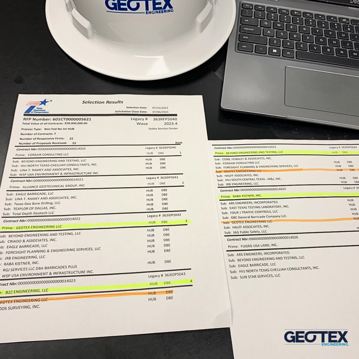 Geotex scores Geotechnical Contract for TxDOT's Dallas and Austin ...
